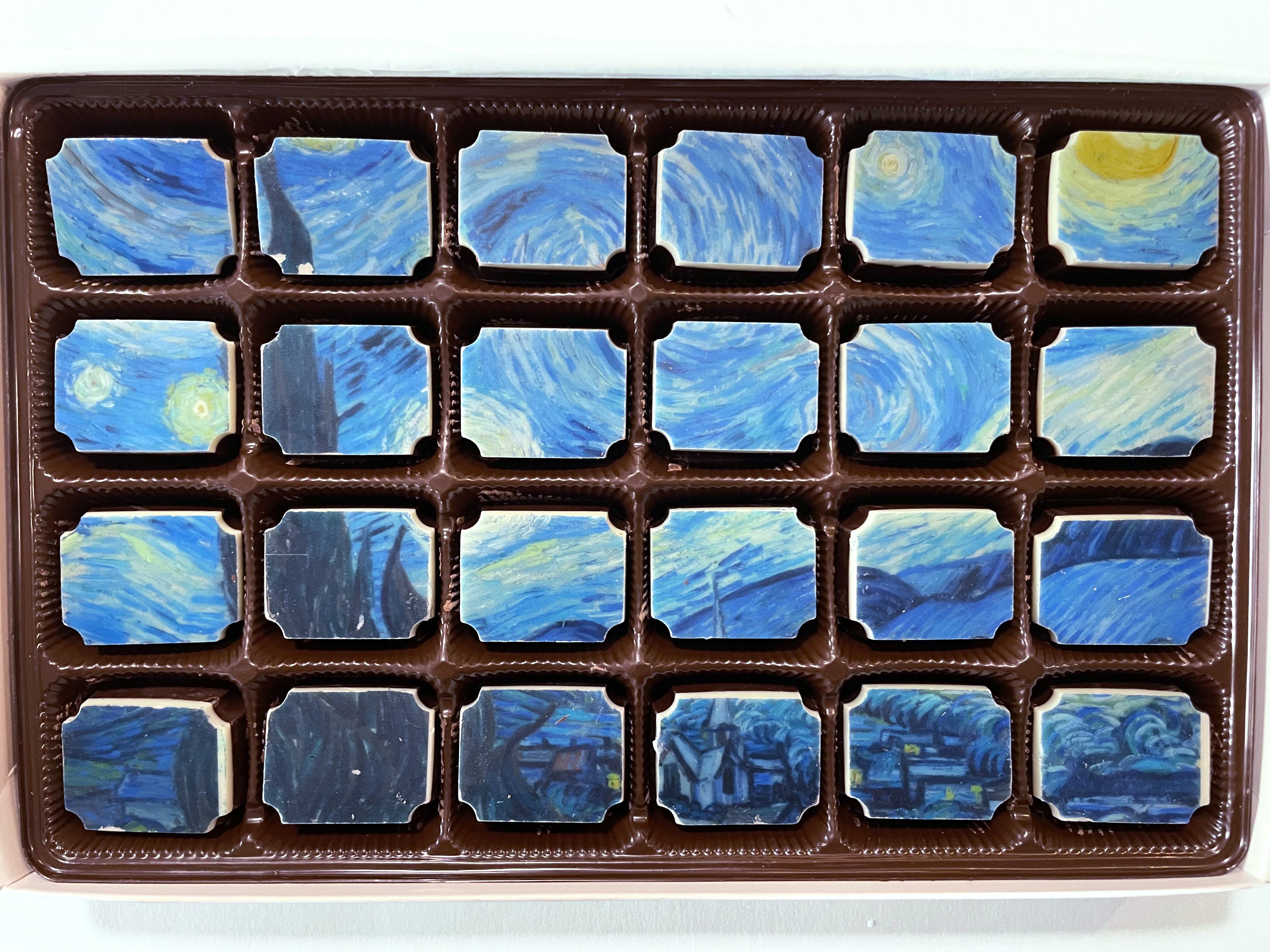 24 Handcrafted Chocolates - Starry Night – Marvin's Confections