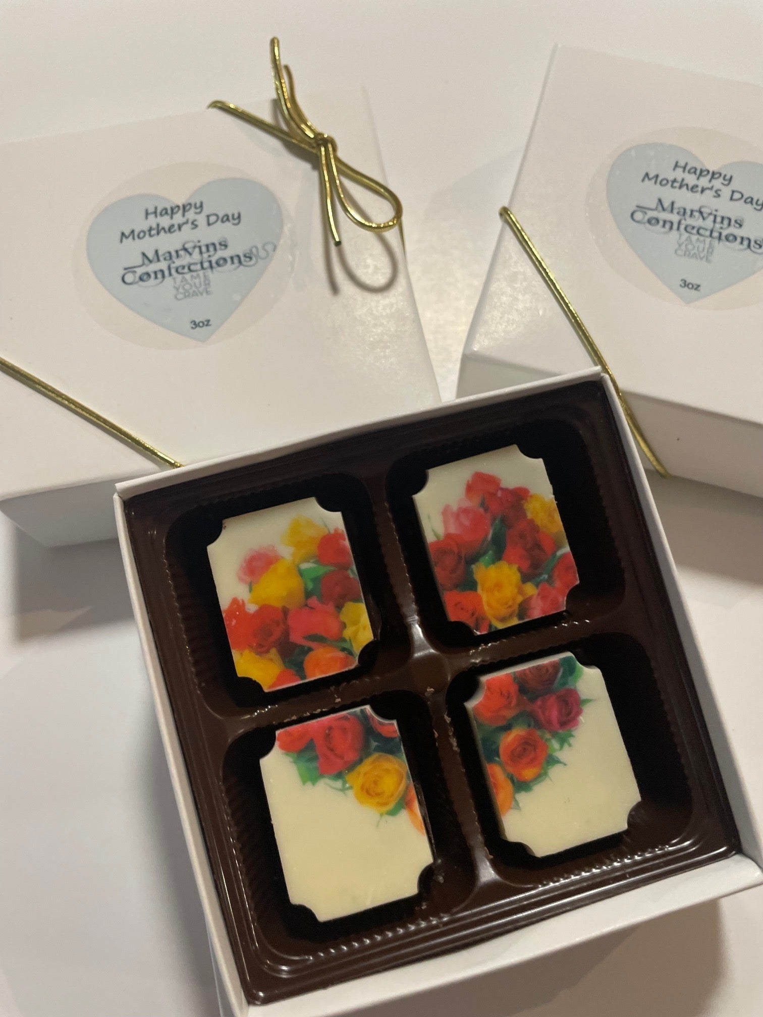 4-Piece Boxes – Marvin's Confections